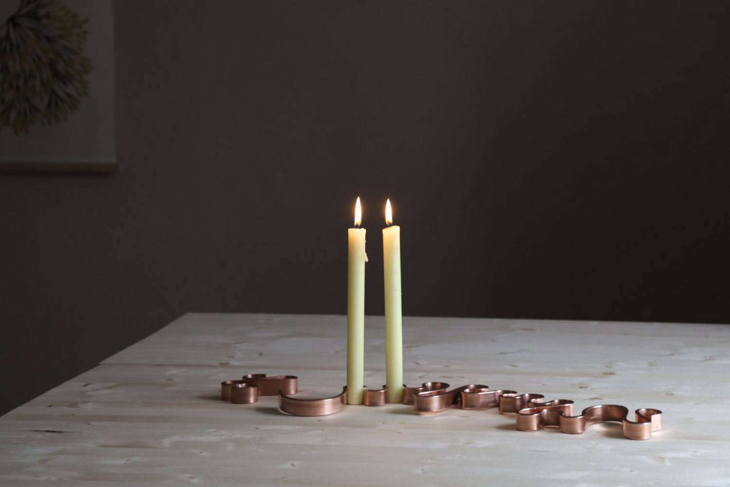 8 Minimalist, Modern Menorahs for Hanukkah 2018