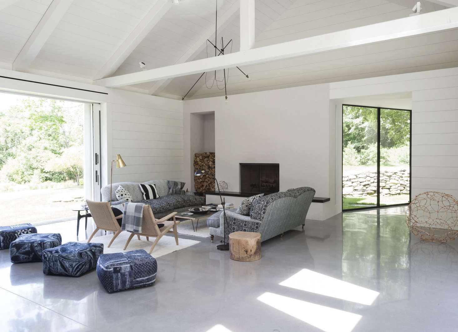 10 Favorites: The Well-Stacked Indoor Wood Pile - Remodelista