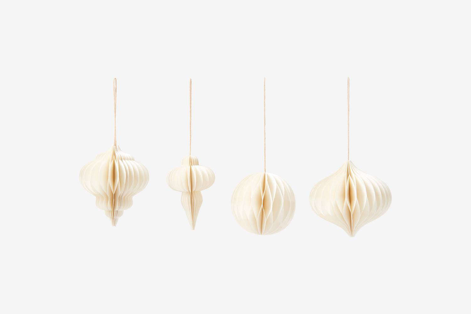 5 Favorites: Paper Holiday Ornaments - Remodelista