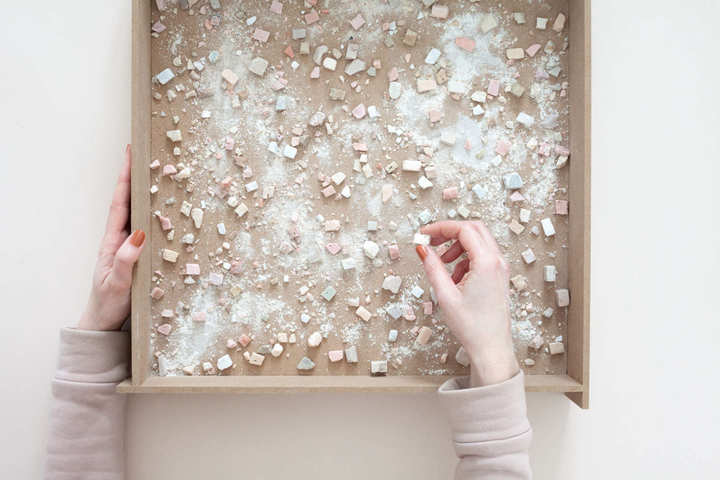 DIY Terrazzo Table by Heju of Paris