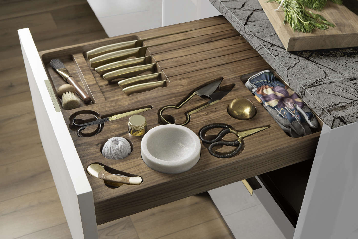 luxury kitchen bespoke kitchen system from lanserring