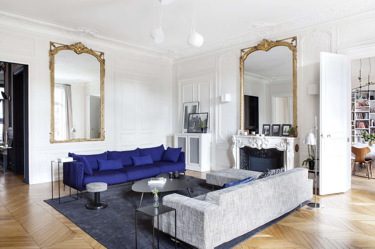 In Paris, a Grand Apartment Gets an Update for a Modern Family ...