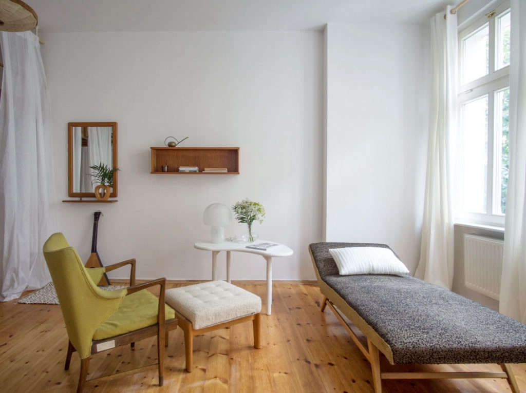 A Modest, Mostly Vintage Rental in Berlin by Quiet Studios - Remodelista