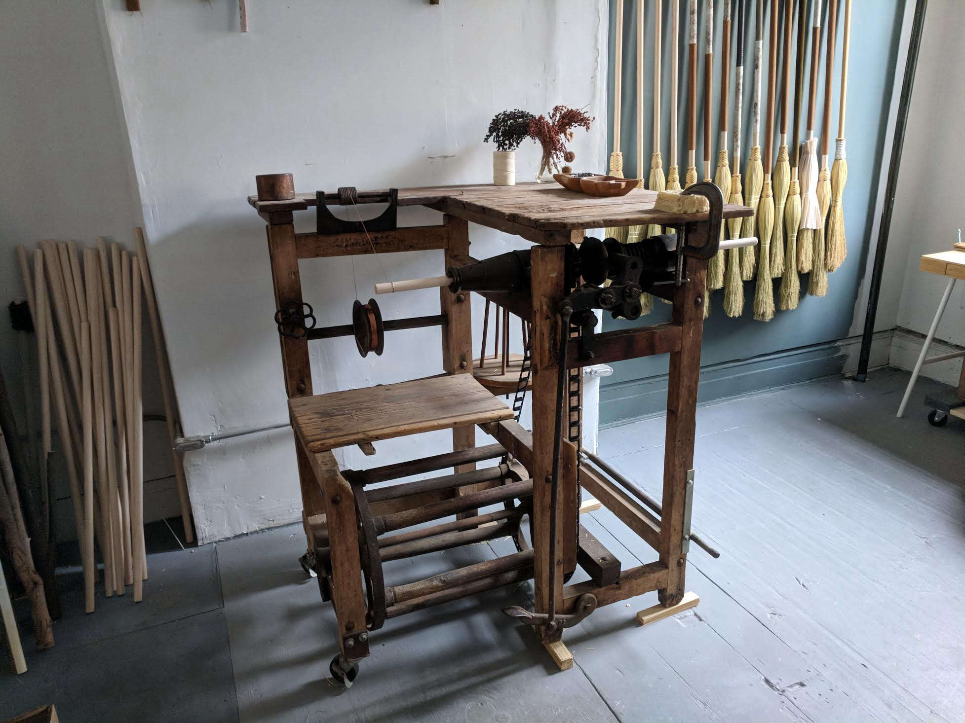 Object of Desire: Handmade Luxe Brooms from a Brooklyn Artist - Remodelista