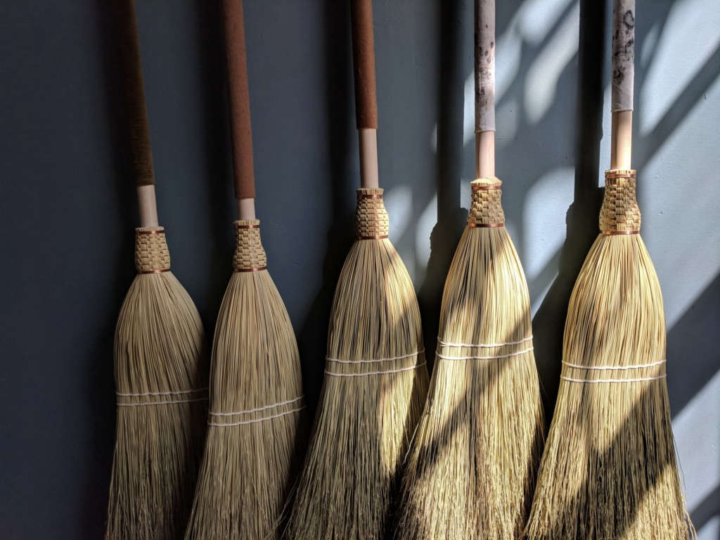 Object of Desire: Handmade Luxe Brooms from a Brooklyn Artist - Remodelista