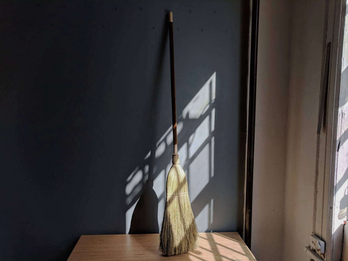 Object of Desire: Handmade Luxe Brooms from a Brooklyn Artist - Remodelista