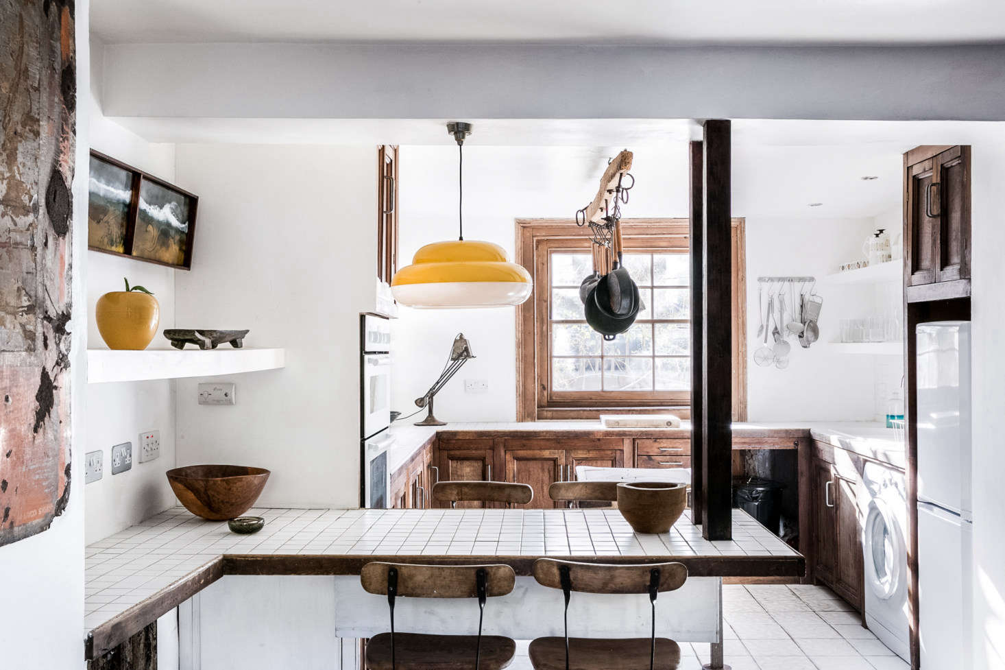 Kitchen of the Week: Artist Graham Carter's Upcycled Hackney Kitchen ...