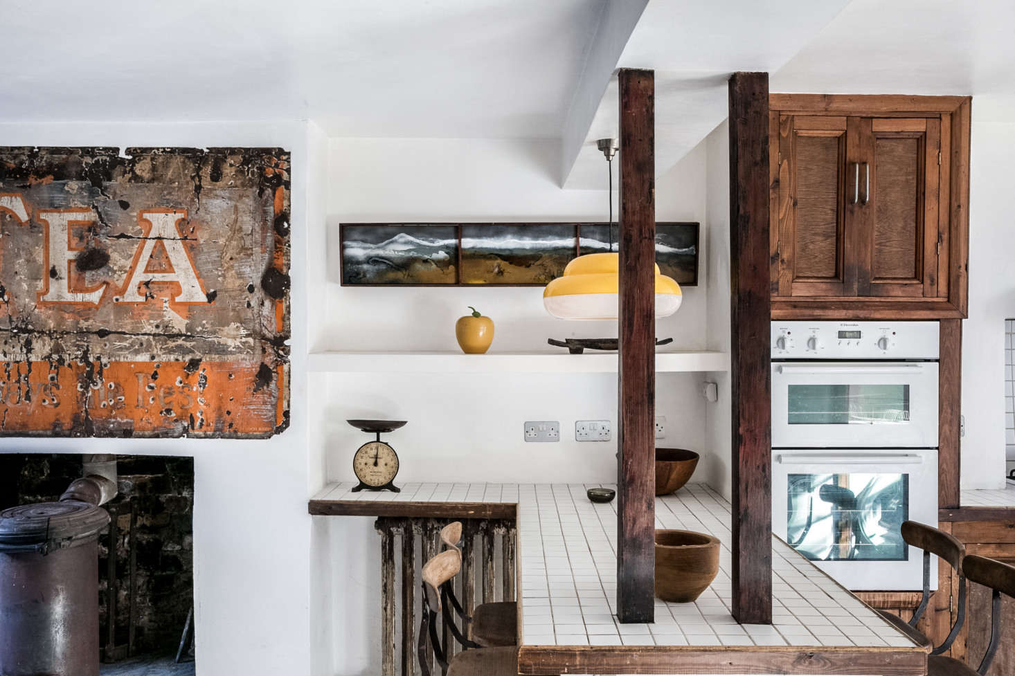 Kitchen of the Week: Artist Graham Carter's Upcycled Hackney Kitchen ...