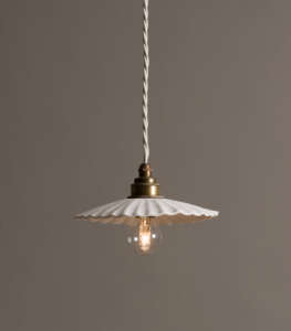 New from deVol: A NYC Showroom and Porcelain Pendant Lights, Handmade ...