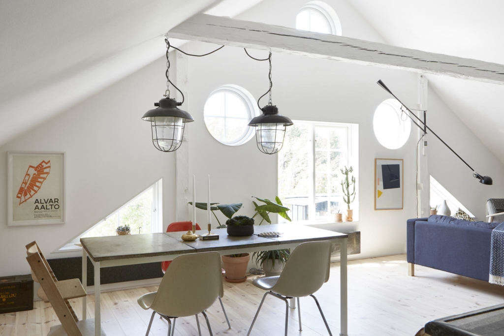 For Sale in Sweden: A Scandi Modern Flat in a Lakeside Chalet - Remodelista