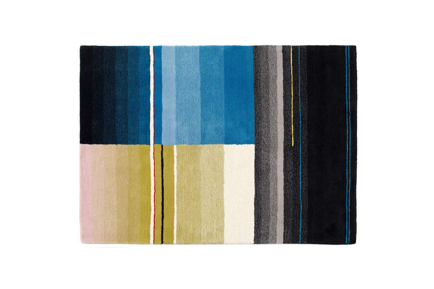 10 Easy Pieces: Colorful Graphic Rugs with Midcentury Scandi Appeal ...