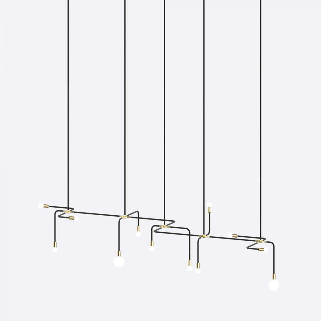 12 Mobile lights pendant lighting with moving parts