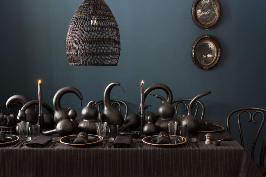 A Moody DIY Halloween Tablescape from David Stark Design - Remodelista