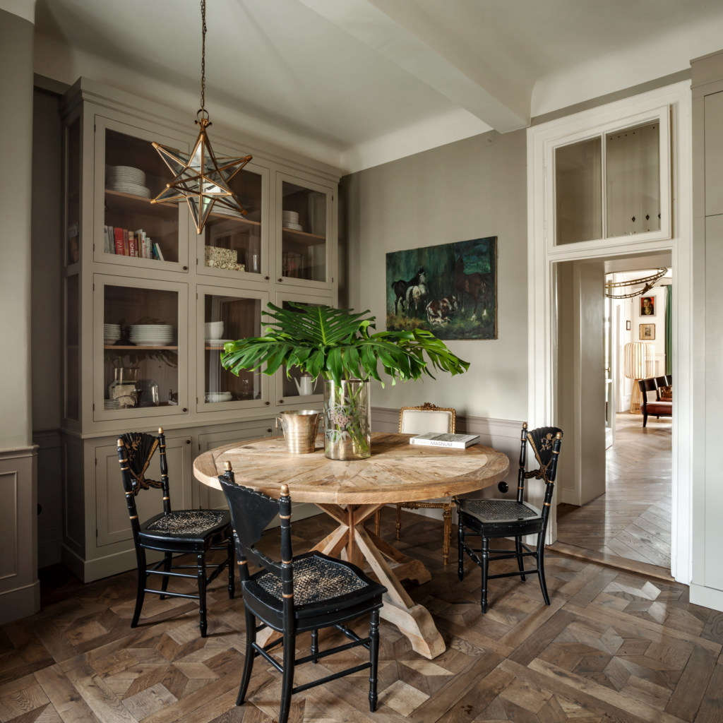 A Glam Pre-War Flat in Poland, Courtesy of Colombe Design (and eBay)