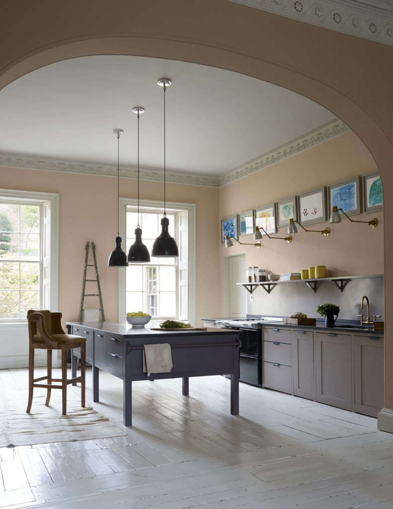 Steal This Look: A Plaster Pink Kitchen in Bath, England - Remodelista