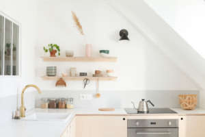 Budget Small Kitchen Makeover: Two Young Architects Build Themselves ...