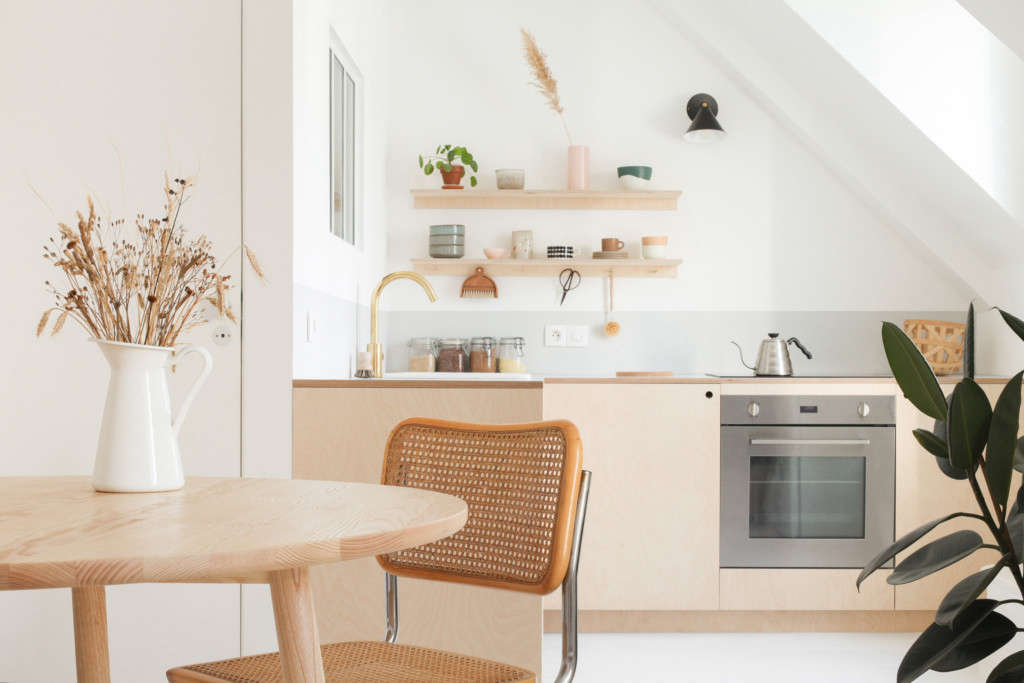 Budget Small Kitchen Makeover: Two Young Architects Build Themselves ...
