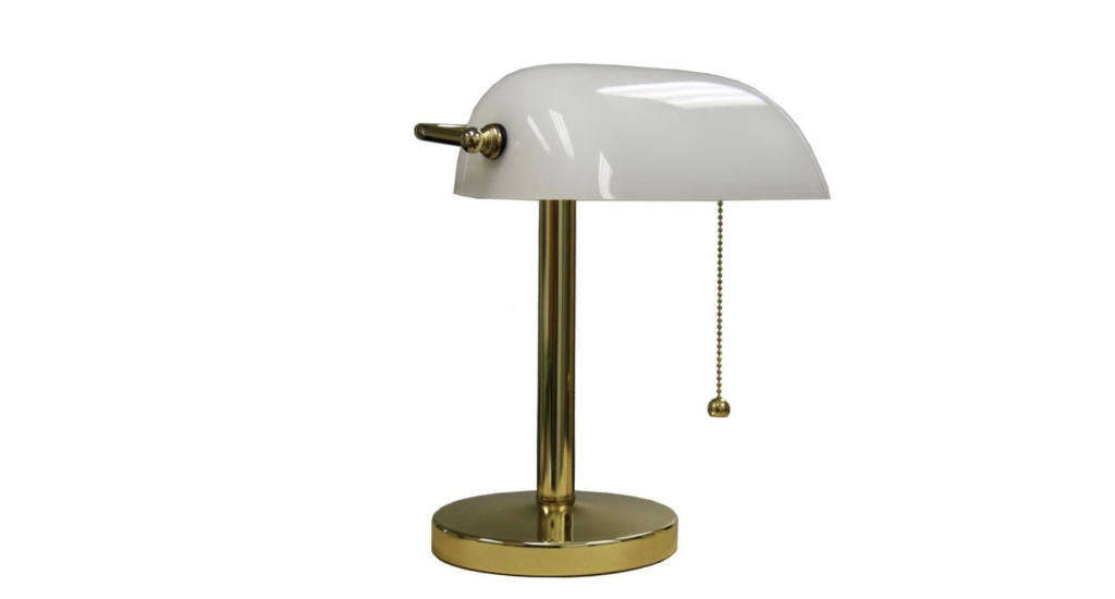 High/Low: The Modern Banker's Desk Lamp - Remodelista
