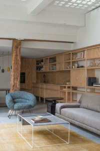 Indoor-Outdoor Living in Paris: A Warehouse Converted into a Loft Built ...