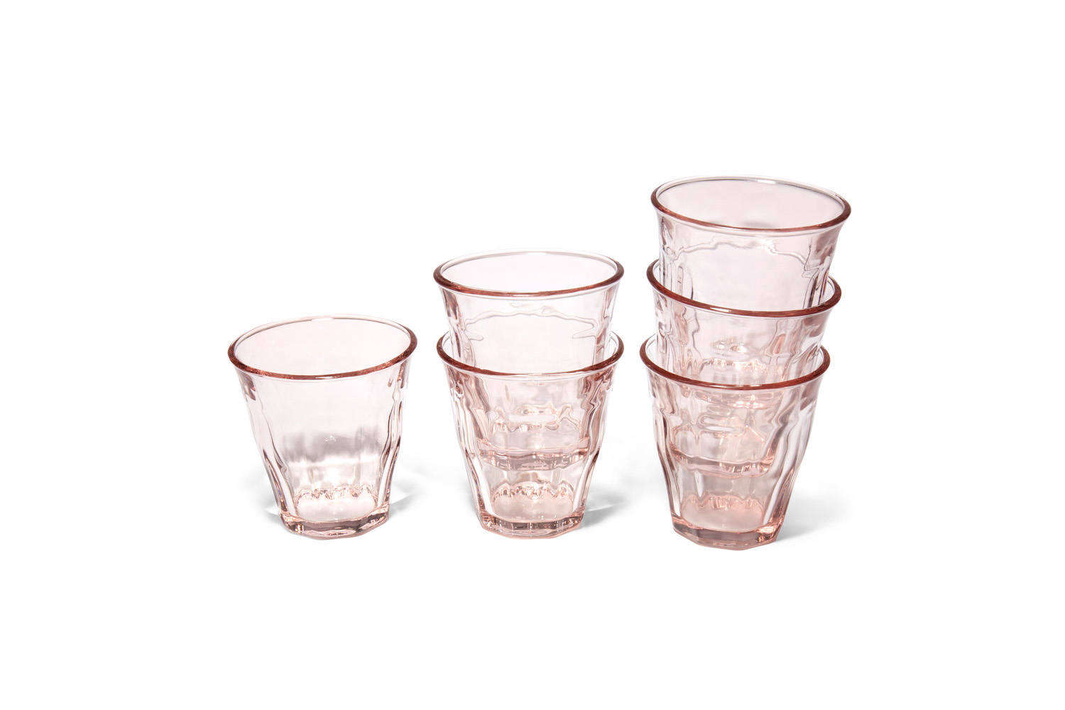 8 Favorites: Drinking Glasses With a Hint of Pink - Remodelista