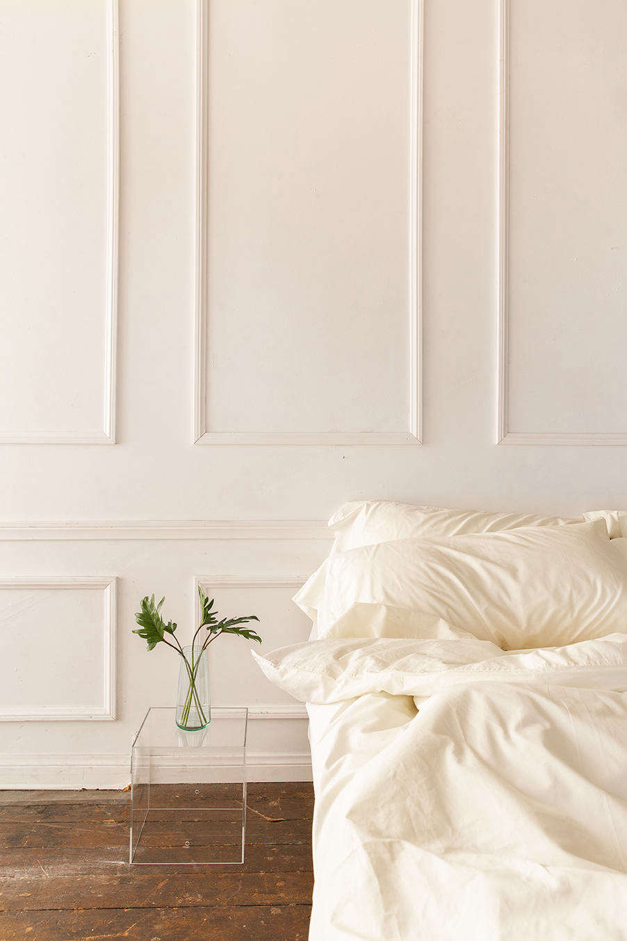 Variations on a Theme: A Linen Collection in Six Shades of White, from ...