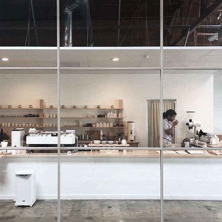 Minimalist Perfection at LA's Maru Coffee - Remodelista