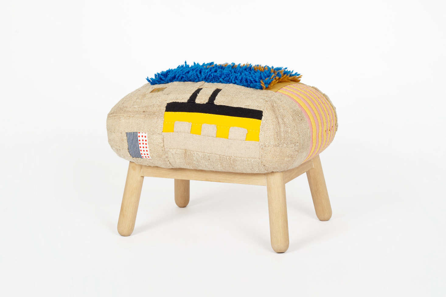 Crazy Beautiful: Adam Pogue's Hand-Stitched Pillows and Textiles ...