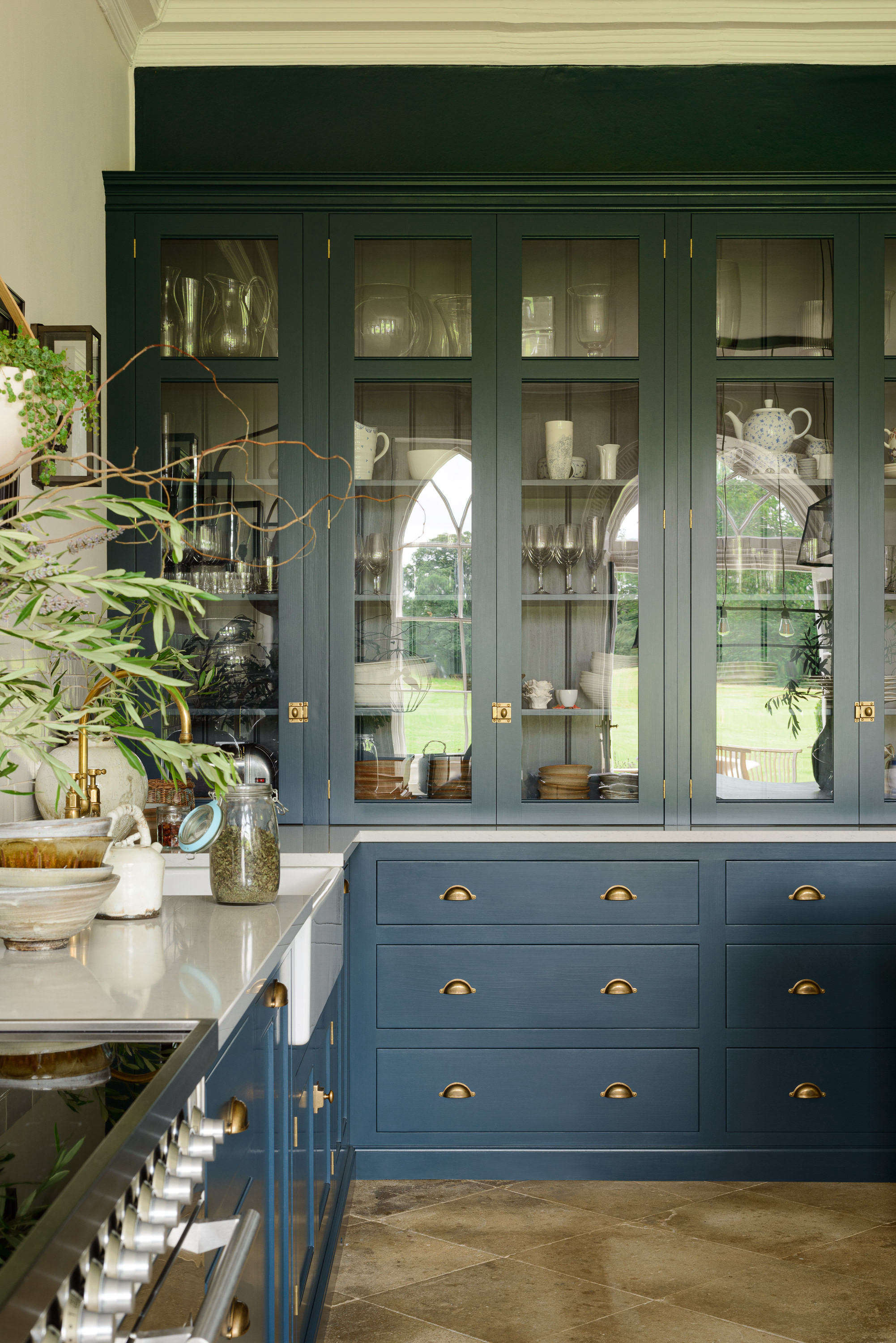 Kitchen of the Week: An Imposing English Manor, Updated for Modern ...