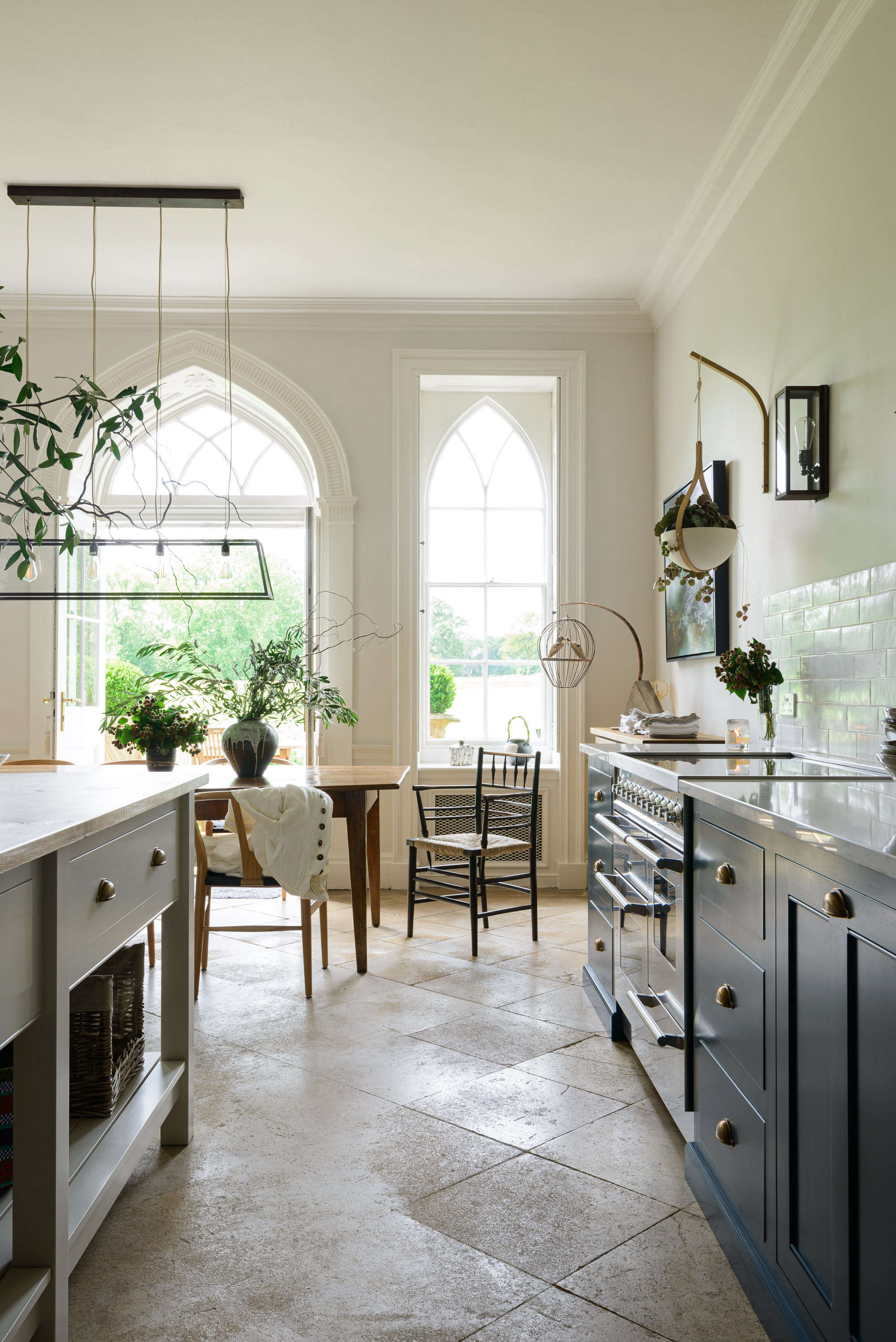 Kitchen of the Week: An Imposing English Manor, Updated for Modern ...