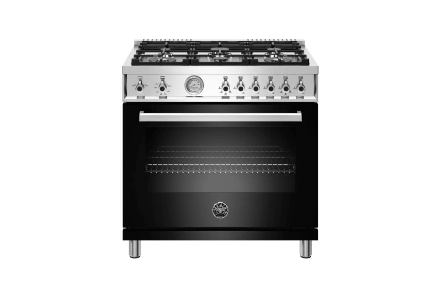 10 Easy Pieces: Black Kitchen Ranges - Remodelista