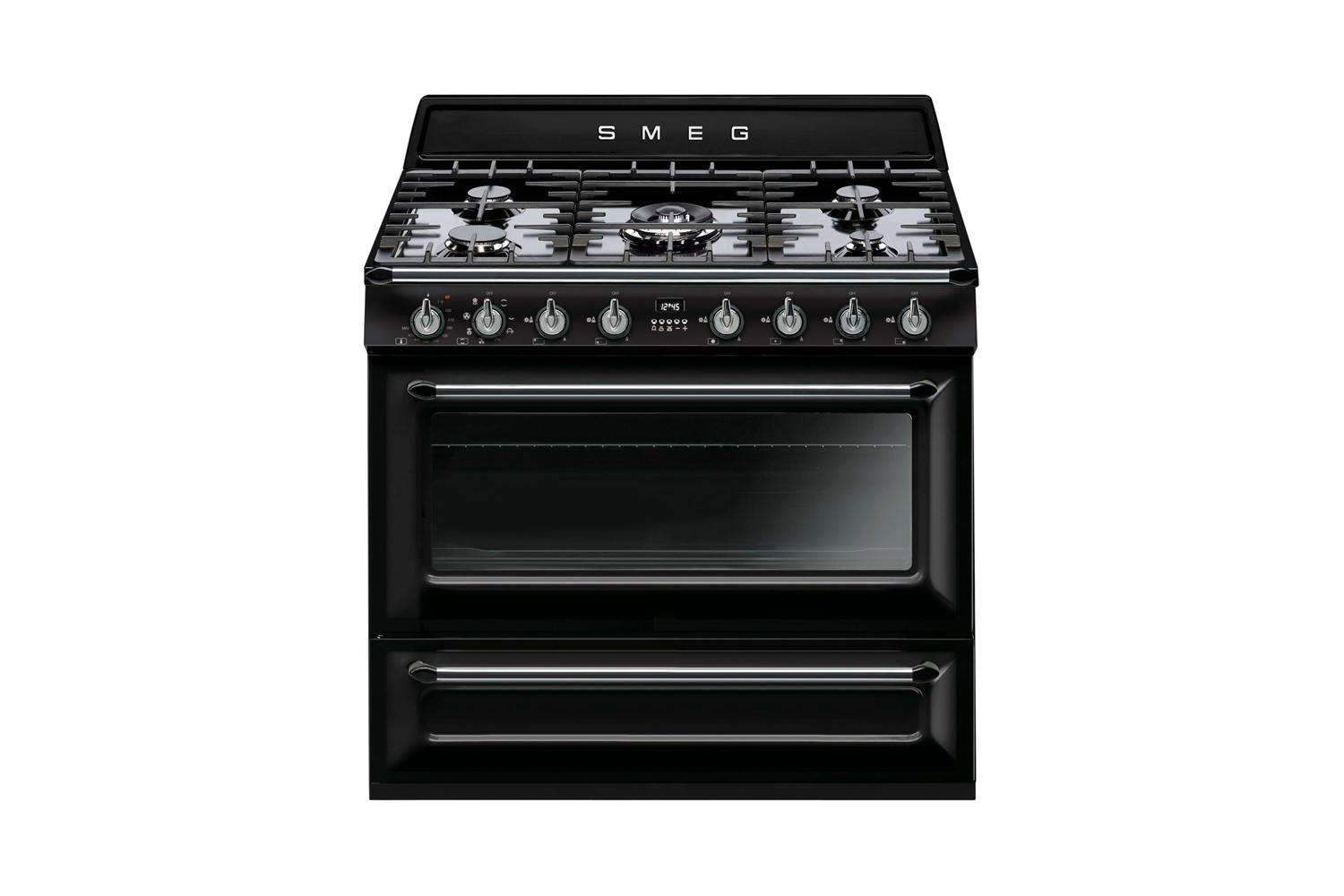 10 Easy Pieces: Black Kitchen Ranges - Remodelista