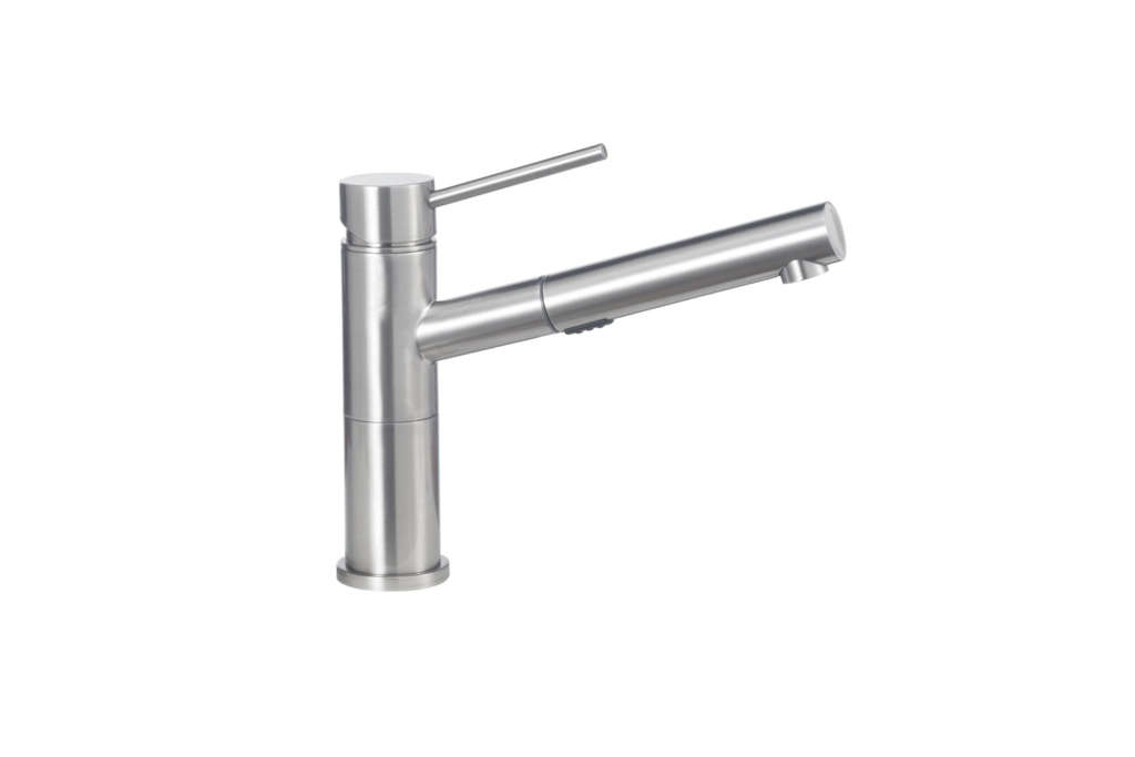 10 Easy Pieces: Modern Single Lever Straight Kitchen Faucets - Remodelista