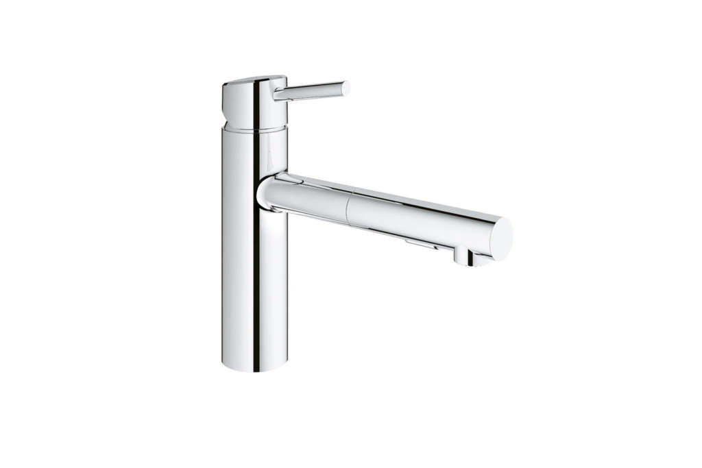 10 Easy Pieces: Modern Single Lever Straight Kitchen Faucets - Remodelista
