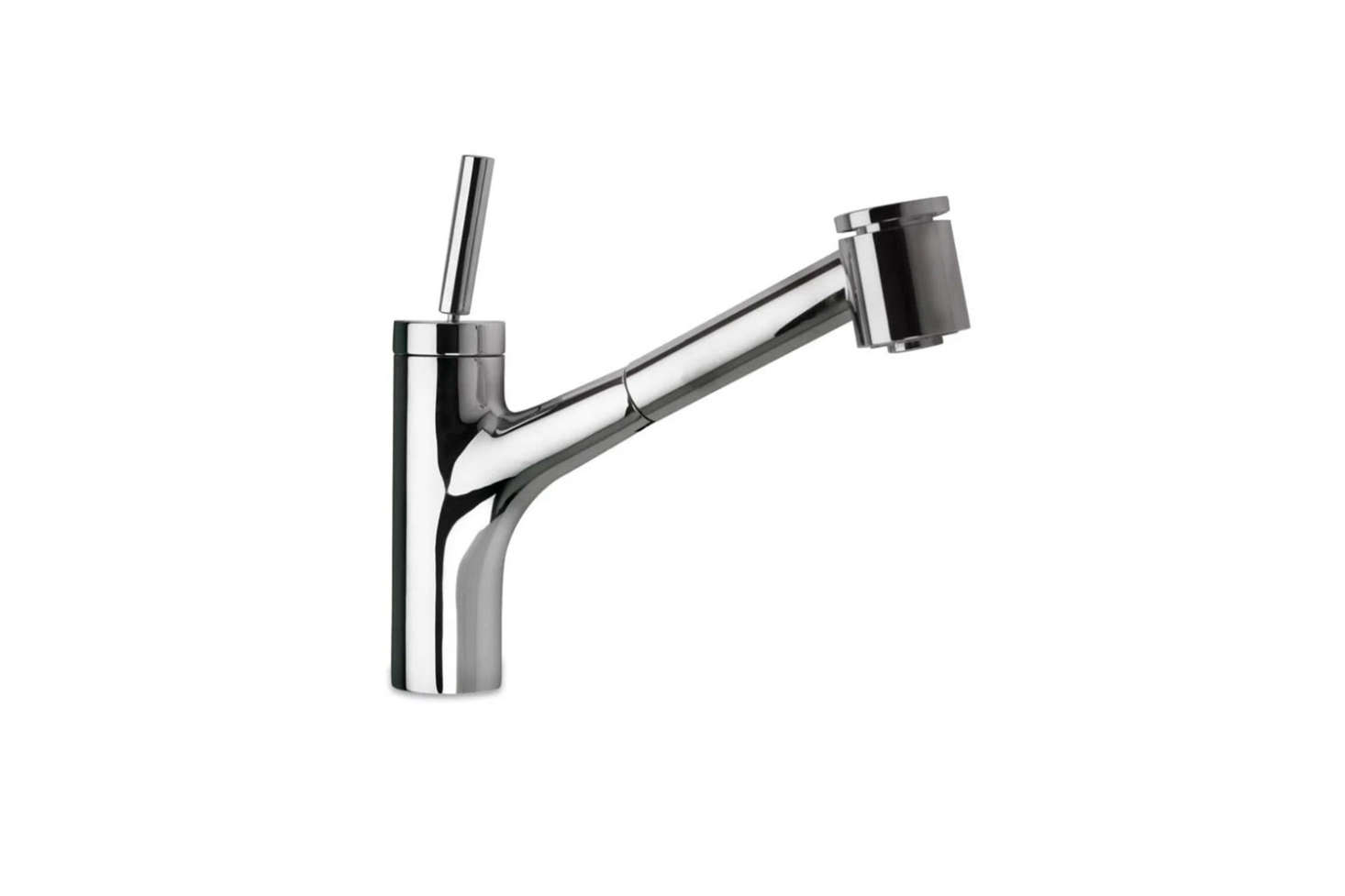 10 Easy Pieces: Modern Single Lever Straight Kitchen Faucets - Remodelista