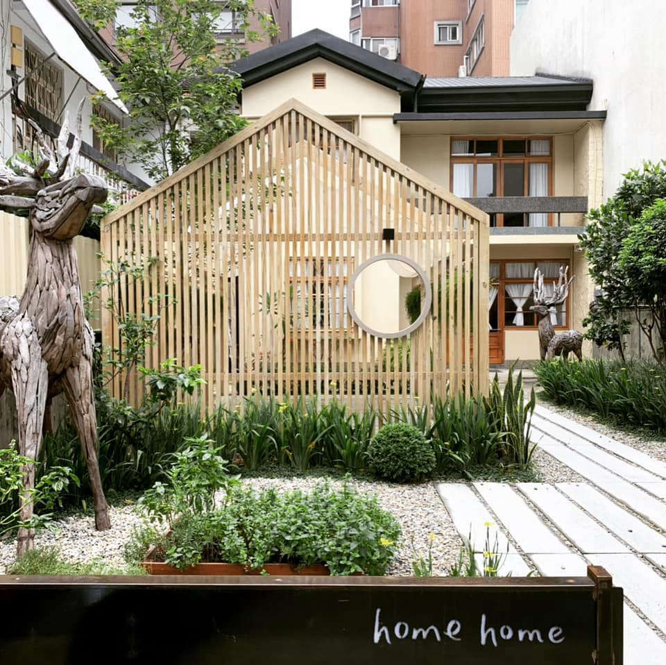 House Converted to a Cafe: Home Home Cafe, Taichung, Taiwan