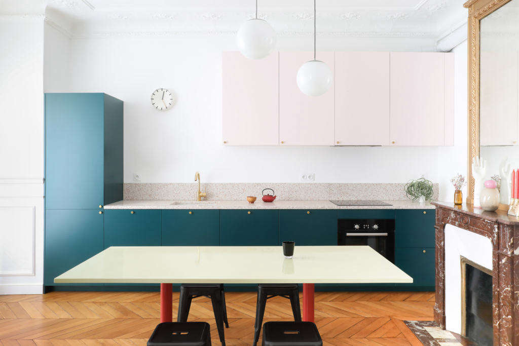 Steal This Look: A Creative, Colorful Kitchen in Montmartre - Remodelista
