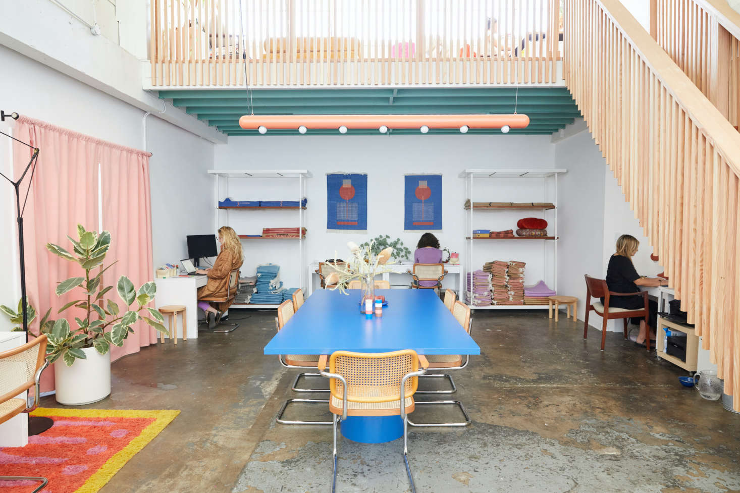 LA Chic Textiles: A Tour of Block Shop's Scarves, Rugs, and Art