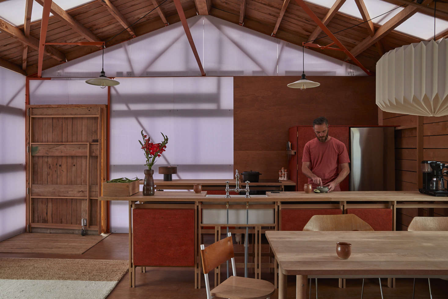 Modern Farm Style: Architect Ben Daly and Family Live in a Sheep Shed ...