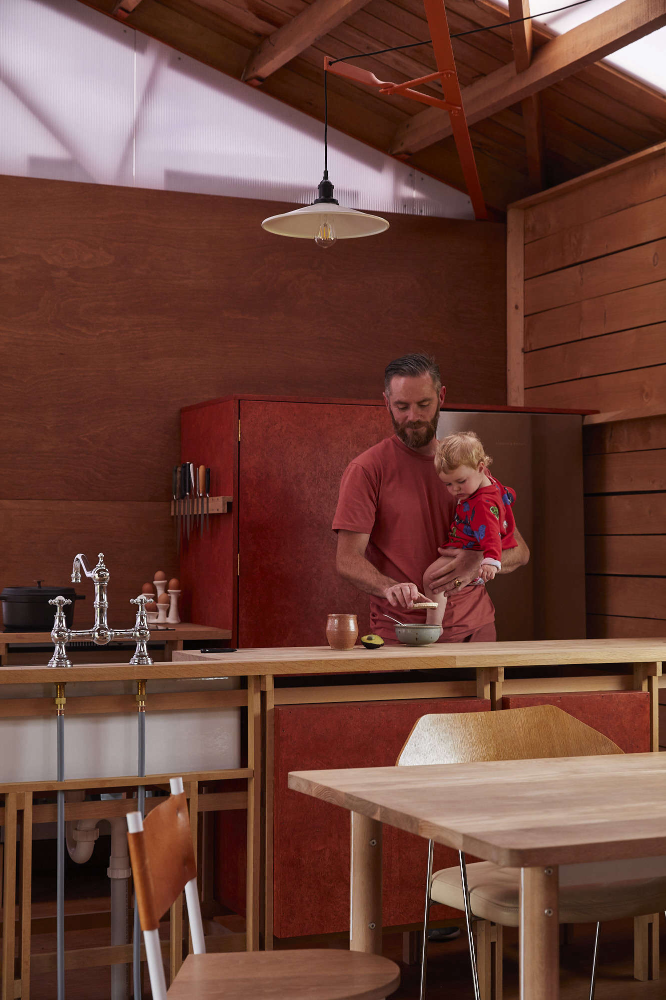 Modern Farm Style: Architect Ben Daly and Family Live in a Sheep Shed ...