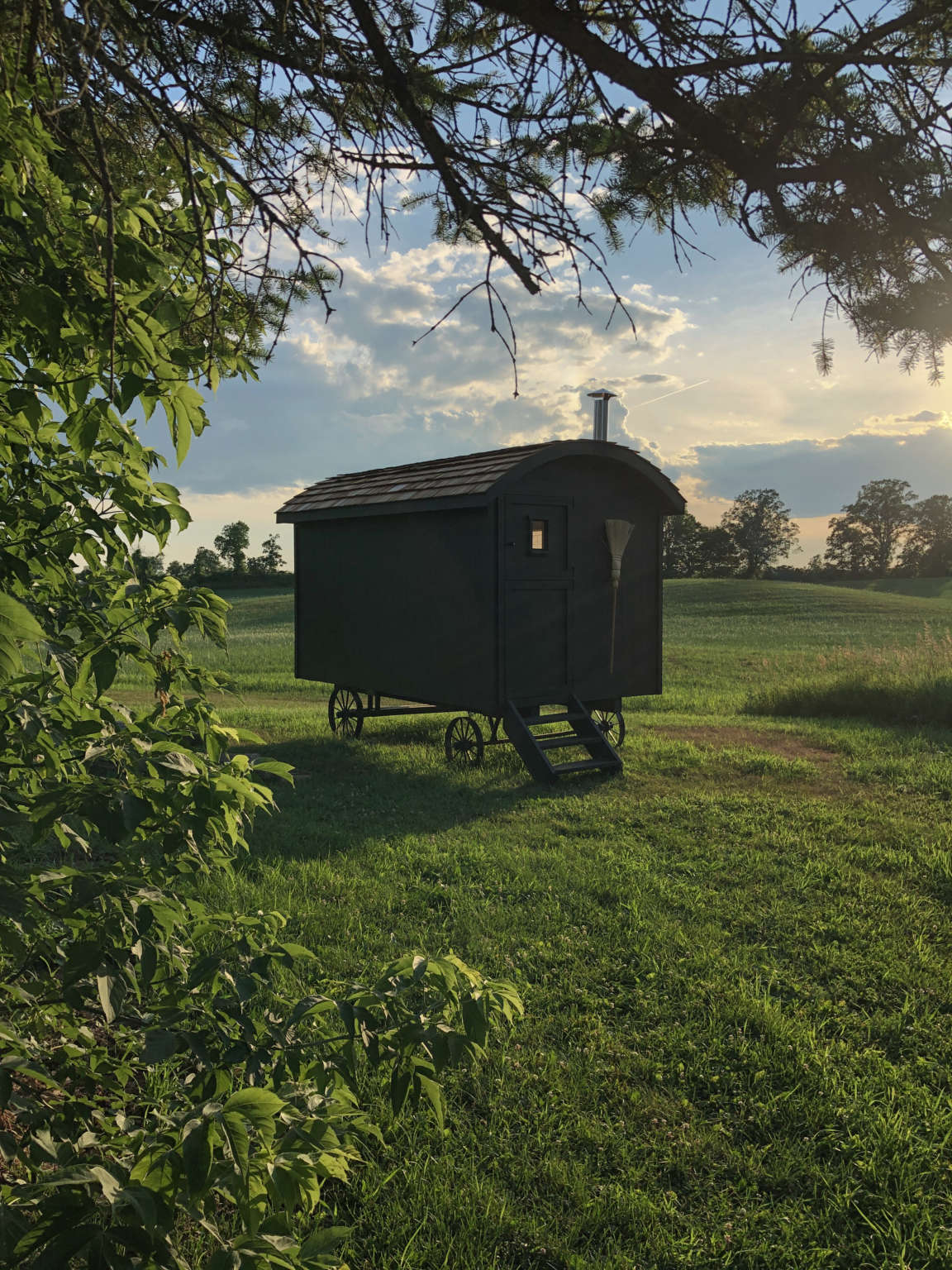 The Ultimate Backyard Extra Room: The Mjolk Shepherd's Hut