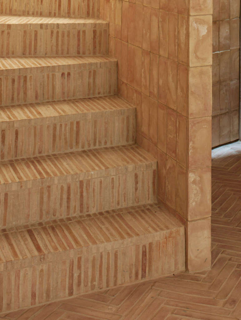 9 Project Featuring Vertically Stacked Bricks and Brick-Like Tiles