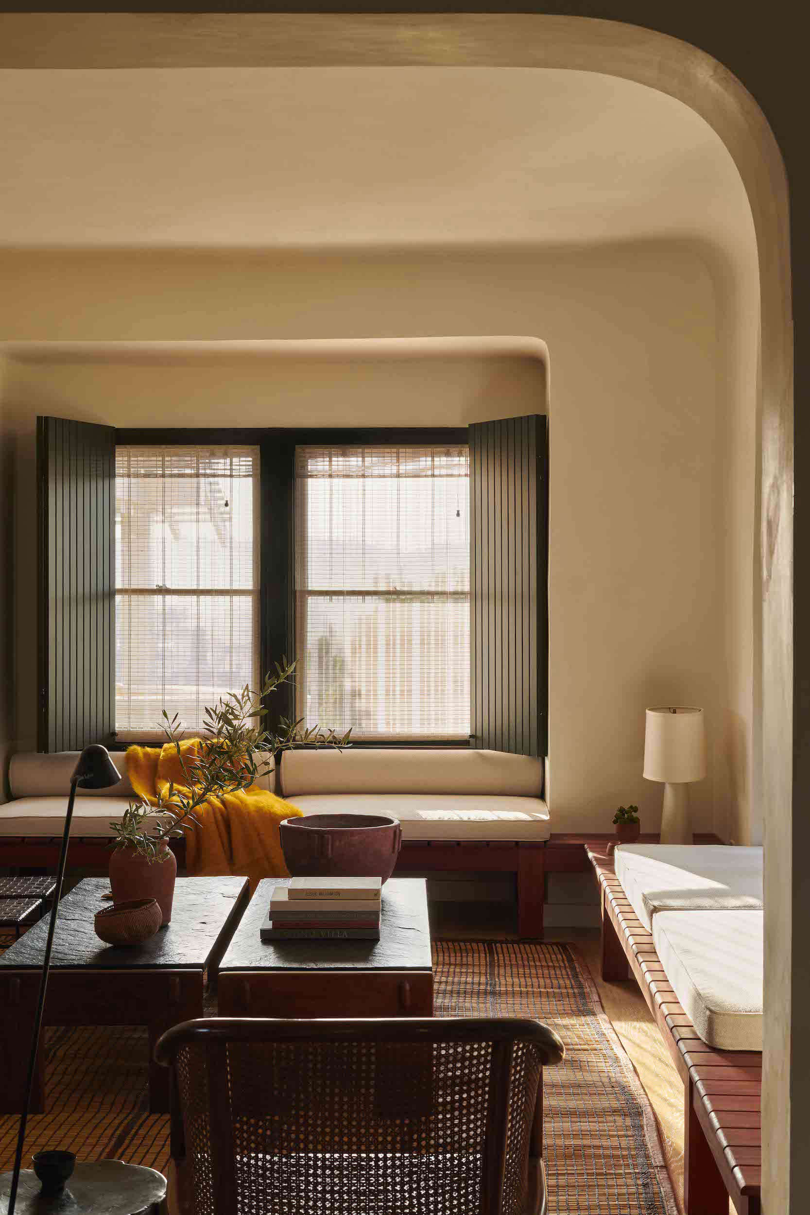 Steal This Look: An Earthy, Richly Textured Living Area in LA - Remodelista