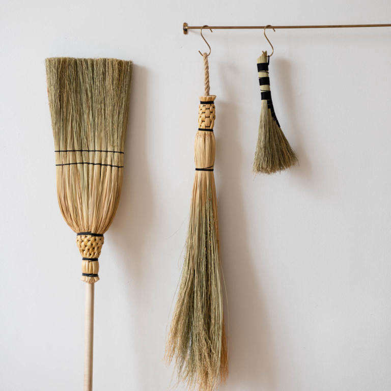 Simple Utility: Foraged, Hand-Bound, "Generational" Brooms, Made in ...