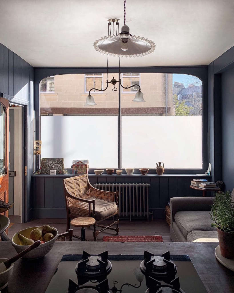 A Garage Converted into a Period-Style Mews House in Bath, England