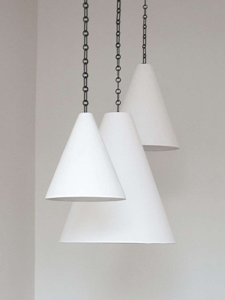 High/Low: Elegant Cone Pendant Lamp - Remodelista