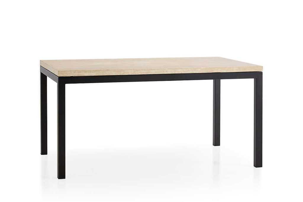 10 Easy Pieces: Metal-Base Dining Tables - Remodelista