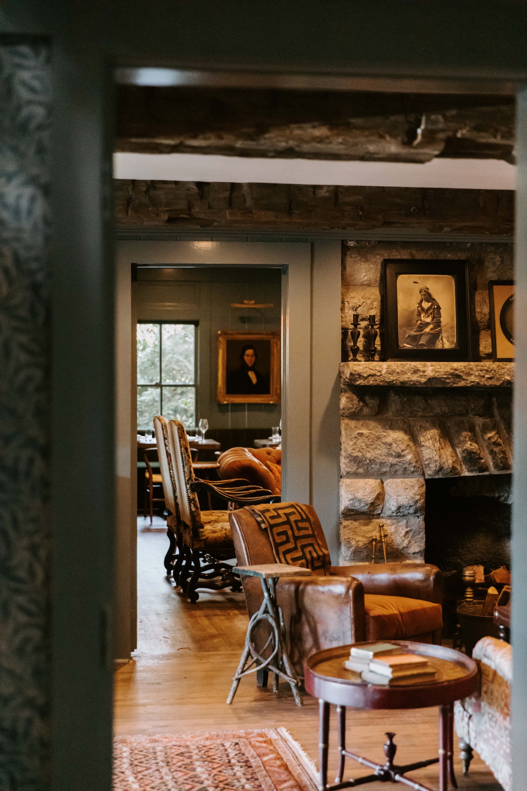 Pattern Play: English Charm at Highlander Mountain House in North ...