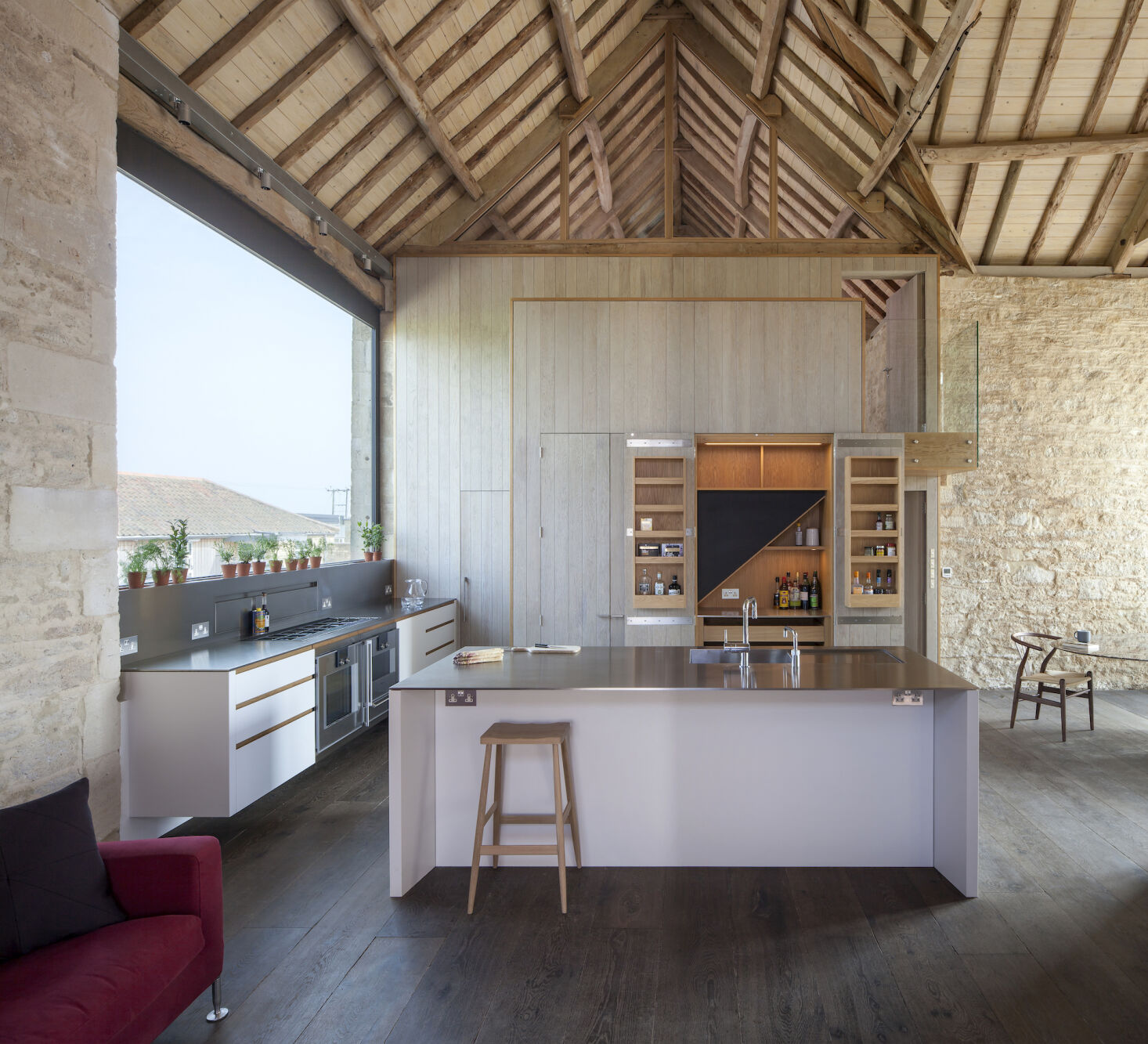 Kitchen of the Week: A Modern Barn Conversion in the English ...