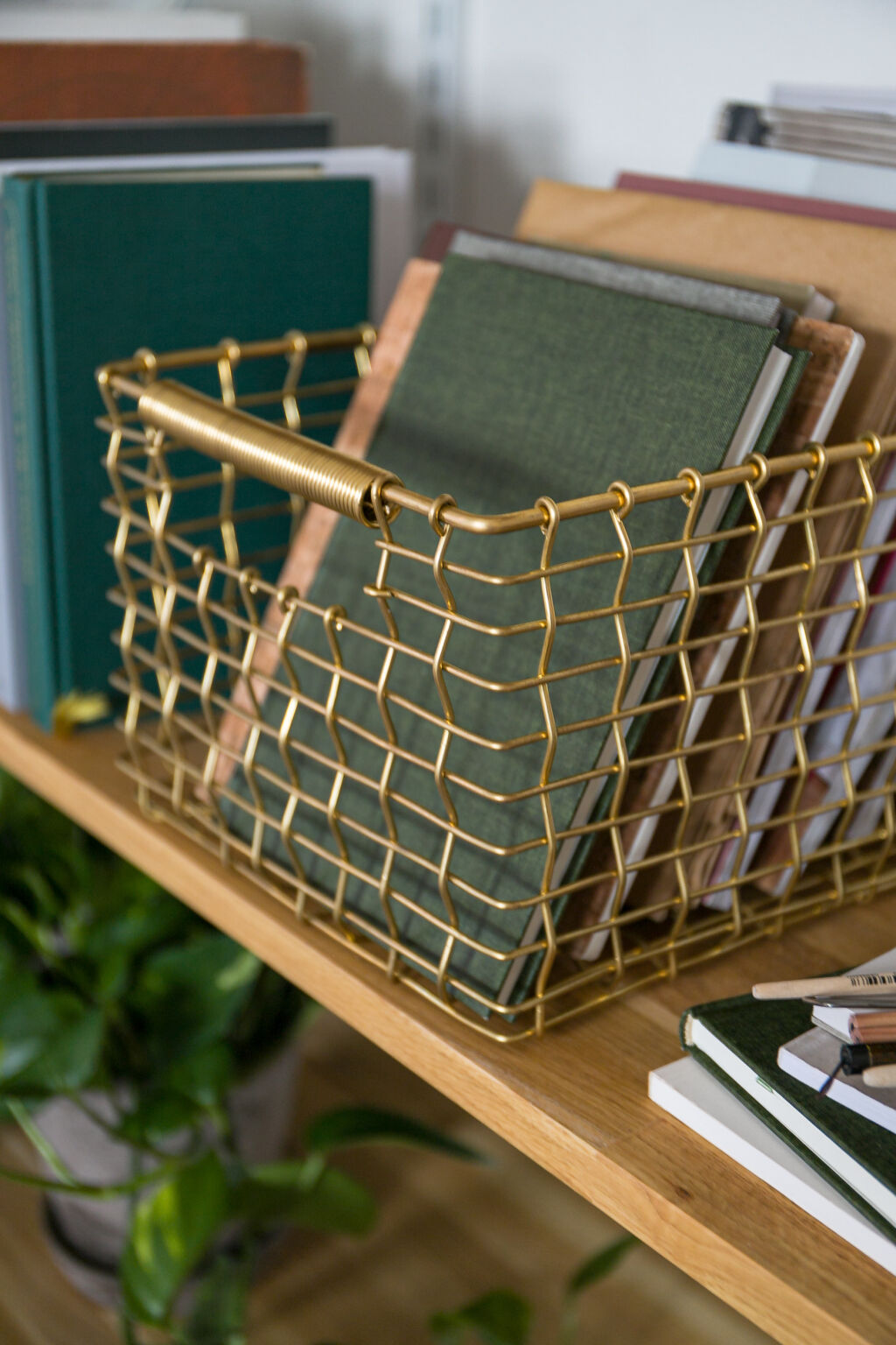 The Ultimate Wire Storage Baskets, Now Box Shaped, from Korbo of Sweden