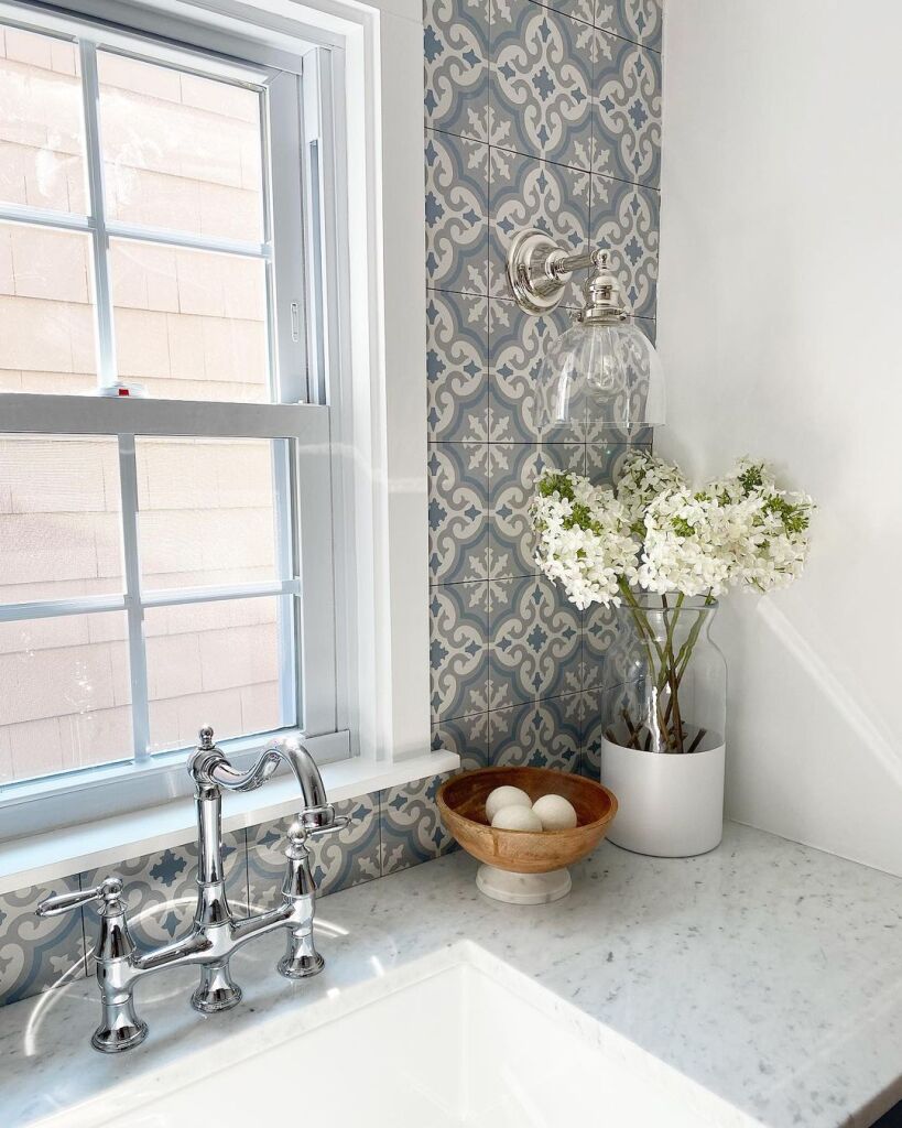 Shades of Blue: An Instagrammer’s Redone Laundry Room, Color Matching ...